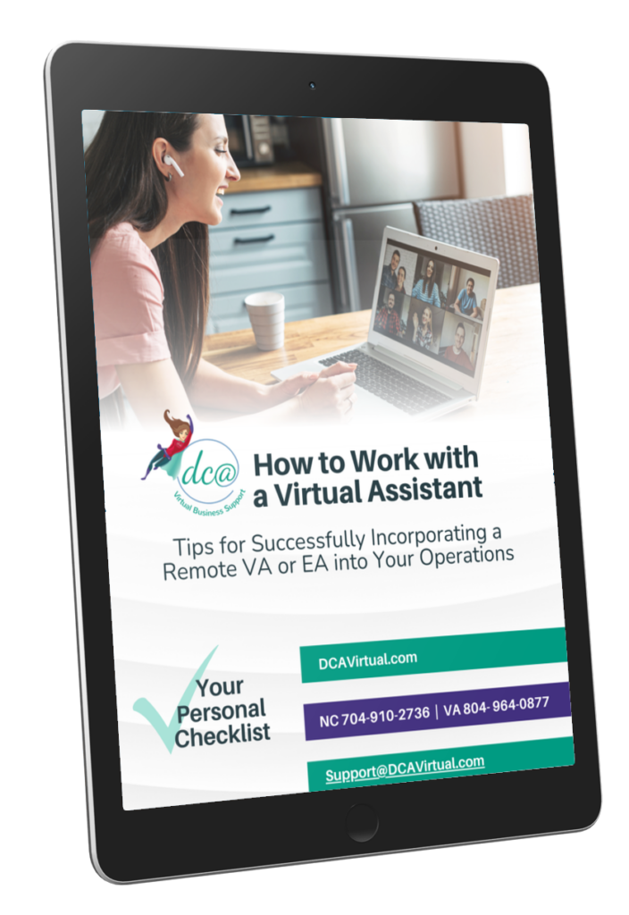The Beginner’s Guide to Virtual Assistants: How to Get Started | DCA ...